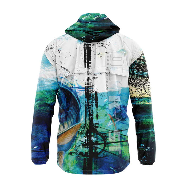 Baracuda Green Fishing Waterproof Windbreaker, Drymac Jacket – Outkast ...