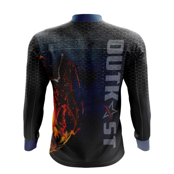 Midnight Blue Carp Fishing Shirt – Outkast Gear & Apparel