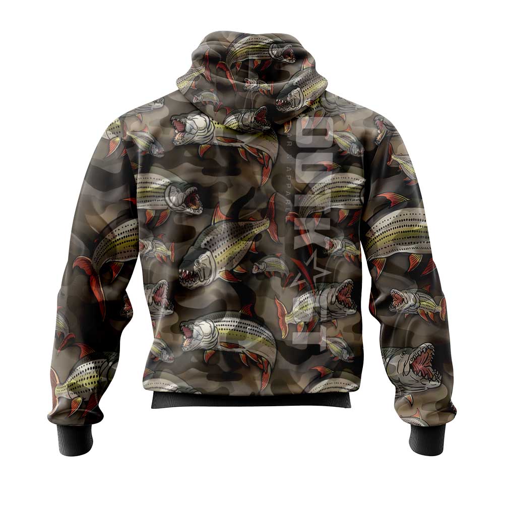 TigerFish Camo Hoodie – Outkast Gear & Apparel